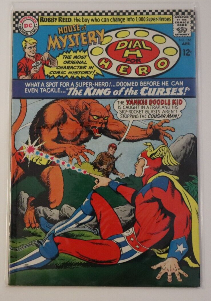 HOUSE OF MYSTERY #166 Dial H for Hero Robby Reed DC Comics 1967 | eBay