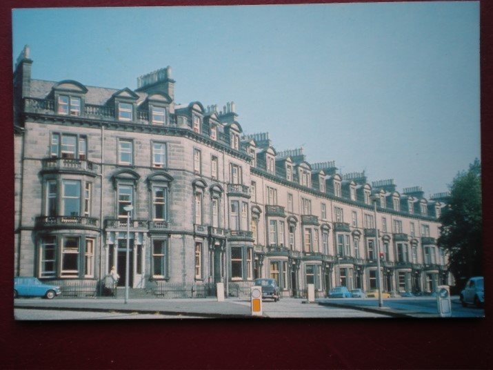POSTCARD EDINBURGH GREENS HOTEL | eBay UK