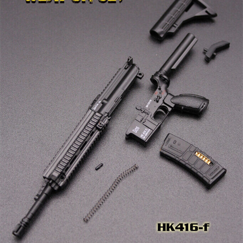 M4 1:6 Scale Plastic Assault Rifle Weapon Gun Fit 12'' Soldier Figure ...