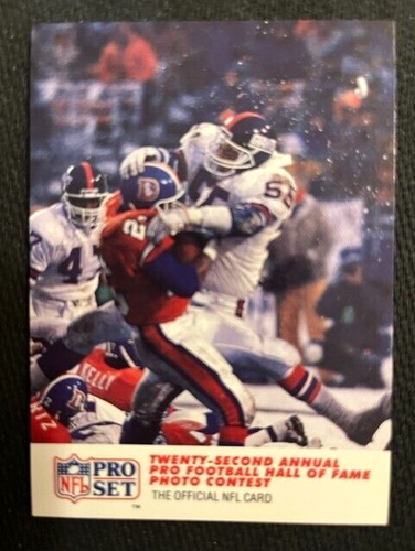 Gary Reasons 1990 Pro Set 22nd Annual Pro Football HOF Photo Contest ...