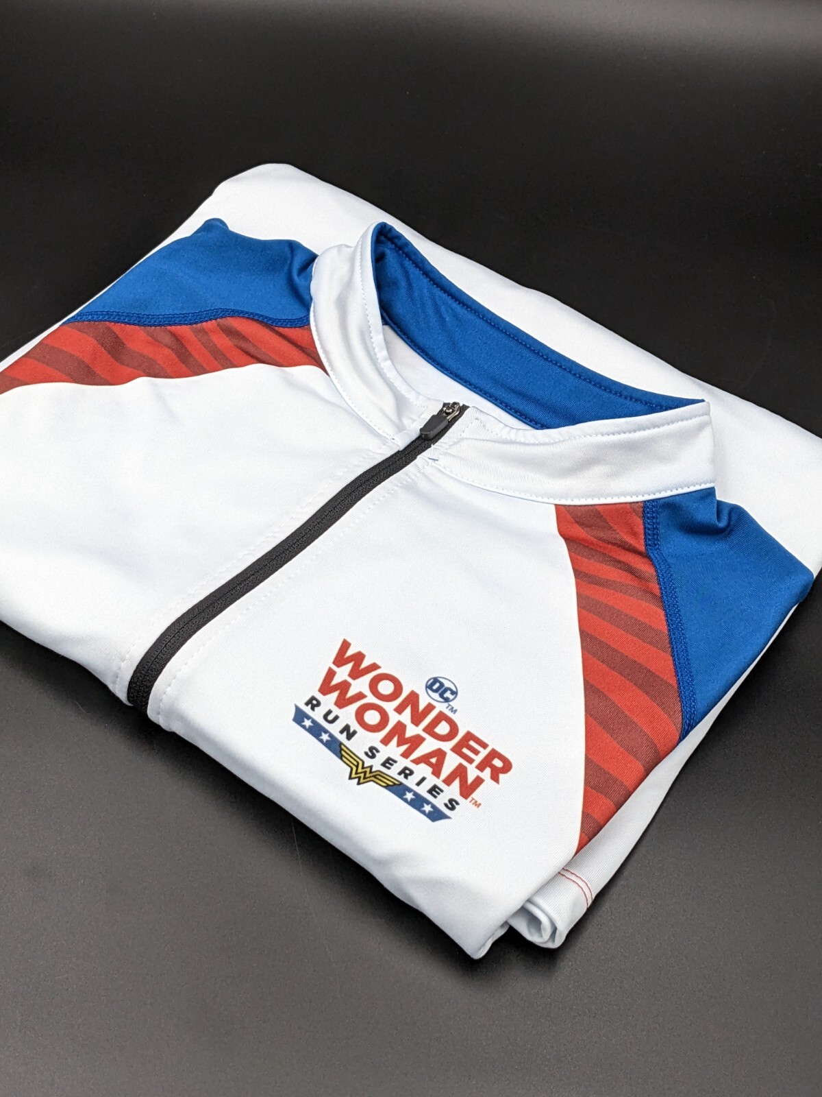 RM RUNNING MAN WONDER WOMAN RUN SERIES 1/4 zip pullover jacket, Mens ...