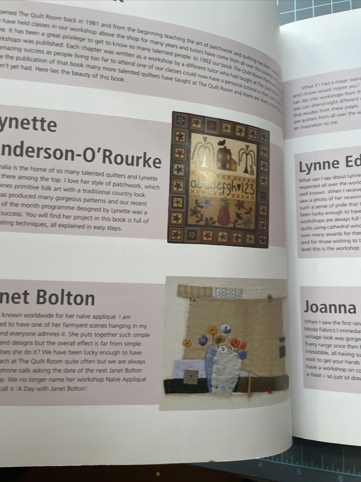 The Quiltmakers by Various Contributors Pattern Book Lynette Anderson ...