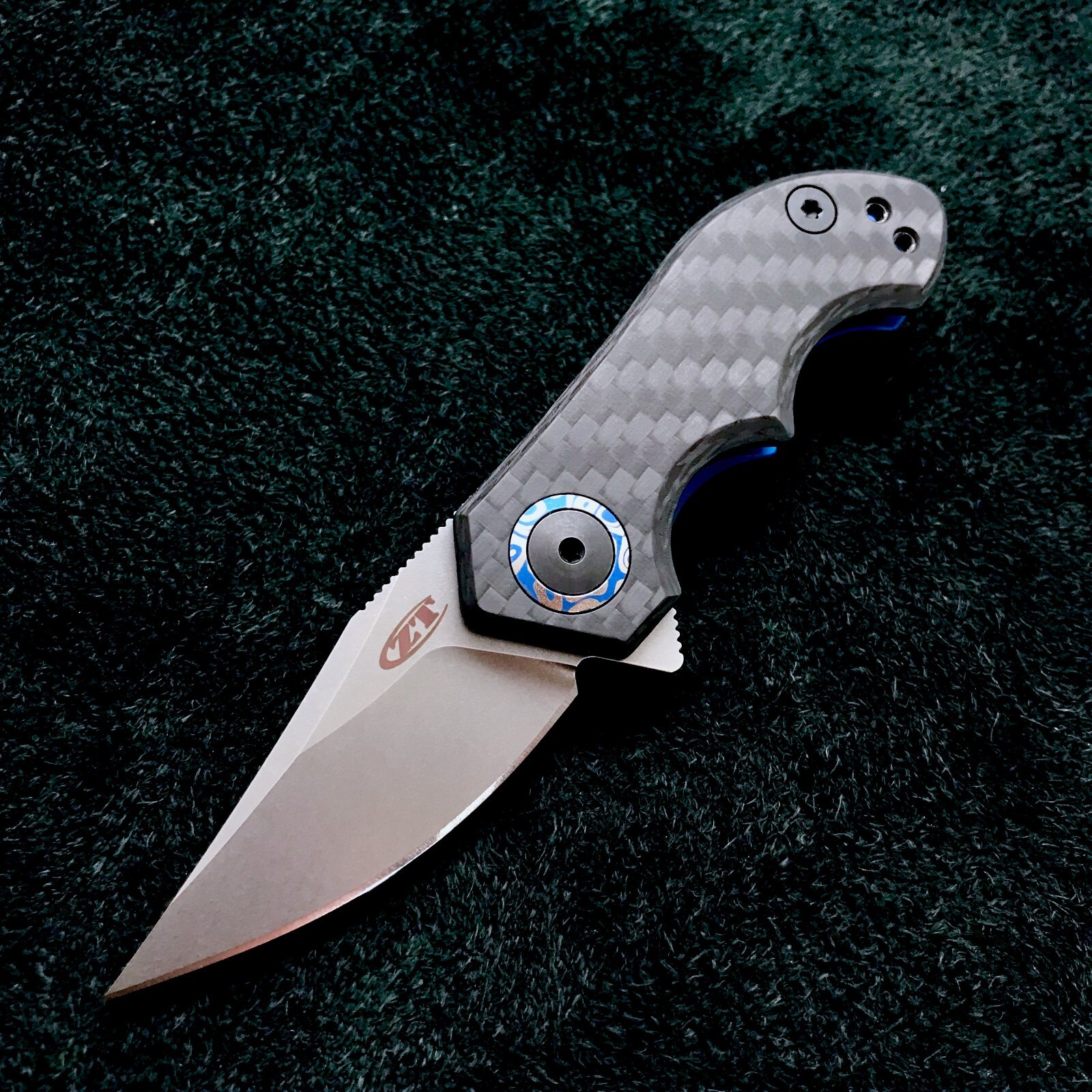 Zero Tolerance ZT 0022 Plain Edge Folder ZT0022 20CV Steel Flomascus ...