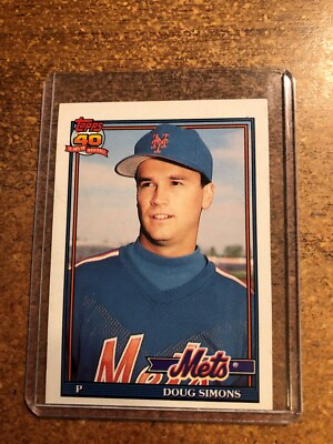 1991 Topps Baseball Traded # 109T Doug Simons RC | eBay
