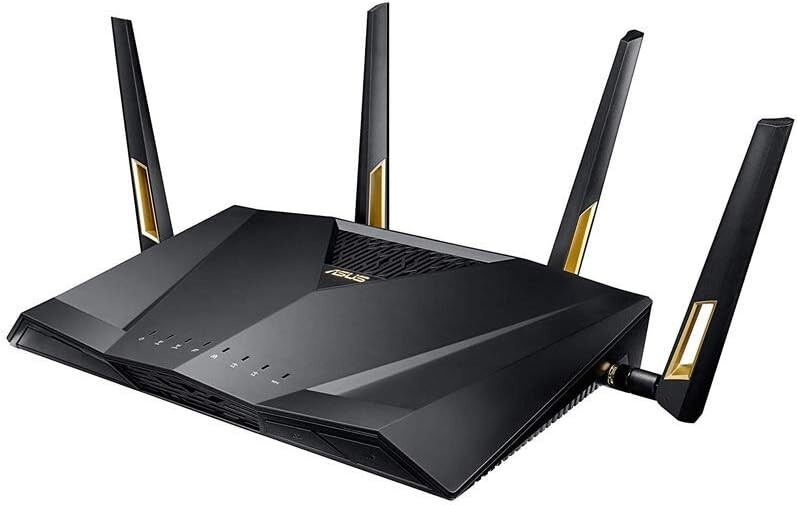 ASUS RT-AX88U AX6000 4804 Mbps Dual-Band Gigabit Router - Black for ...