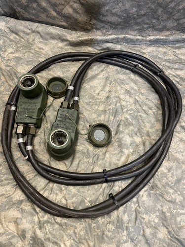 Military Vehicle Humvee NATO Slave Cable 12' Foot 24V 500 AMP | eBay