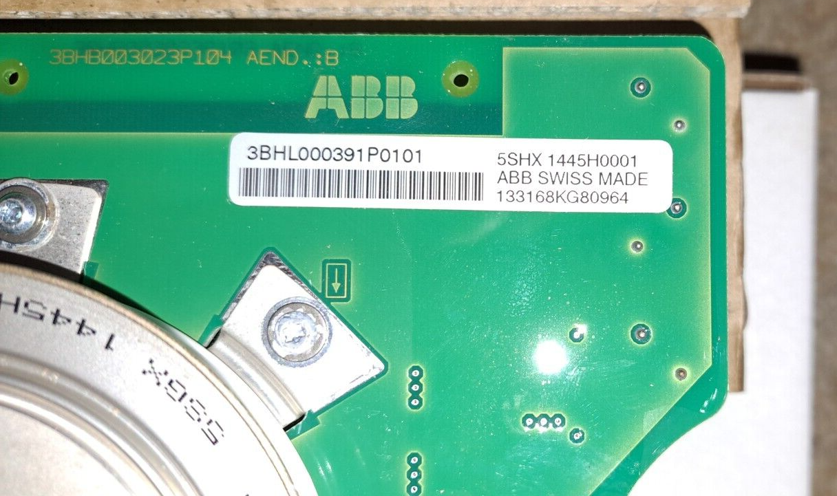 ABB 3BHL000391P0101 5SHX1445H0001 3BHB003230R0101 IGCT MODULE NO ...