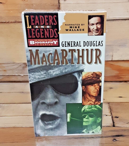 General Douglas MacArthur VHS VCR Video Tape New / Sealed | eBay