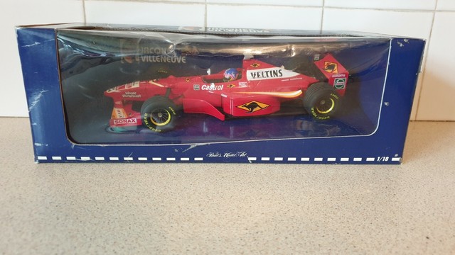 Pauls Model Art 1/18 J Villeneuve Williams Mecachrome Fw20 1998 F1 ...