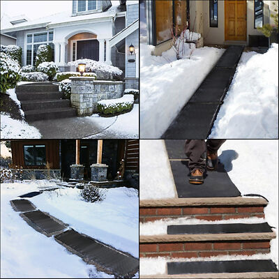 Heated Snow Melting Mat Versatile Use Walkway Electric Ice Snow Melting ...