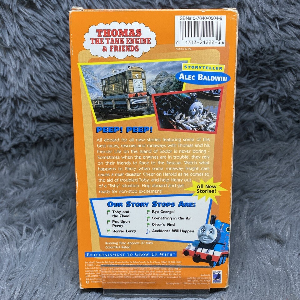 Thomas The Tank Engine & Friends Races Rescues Runaways VHS Video Tape ...