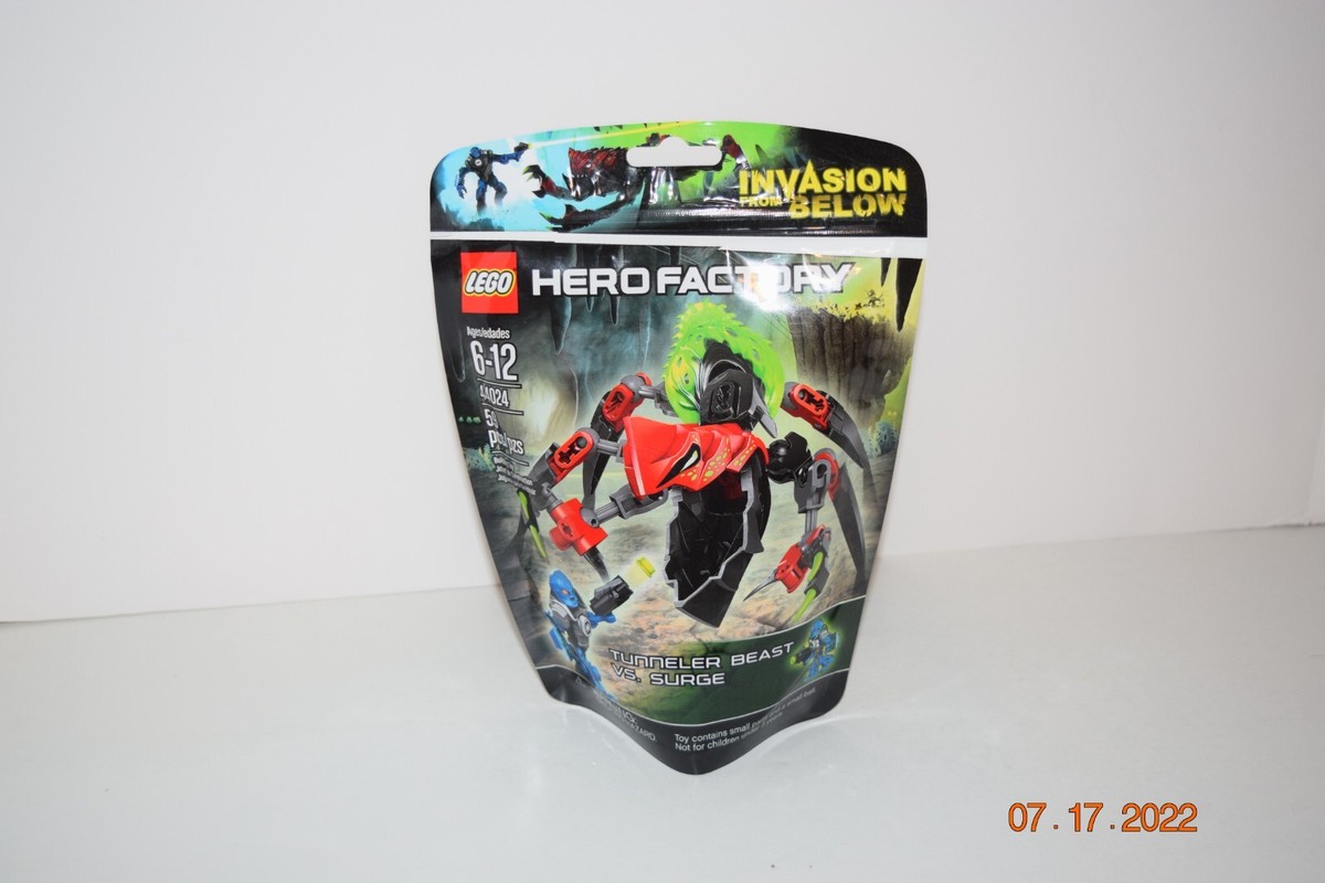 Lego Hero Factory Invasion From Below Splitter Beast Review