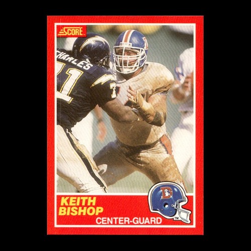 Keith Bishop 1989 Score Denver Broncos #158 R329O 27 | eBay