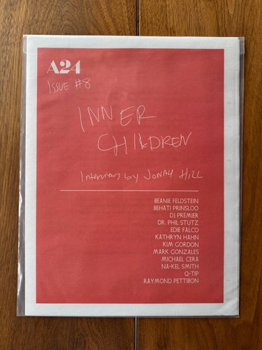 A24 ZINE #8 INNER CHILDREN By JONAH HILL — Raymond Pettibon Q-Tip Mark ...