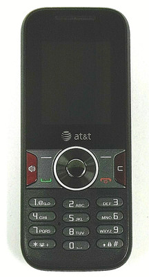 Huawei U2800 / U2800A - Black ( AT&T ) Cellular Candybar Phone ...