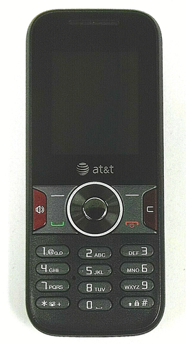 Huawei U2800 / U2800A - Black ( AT&T ) Cellular Candybar Phone ...