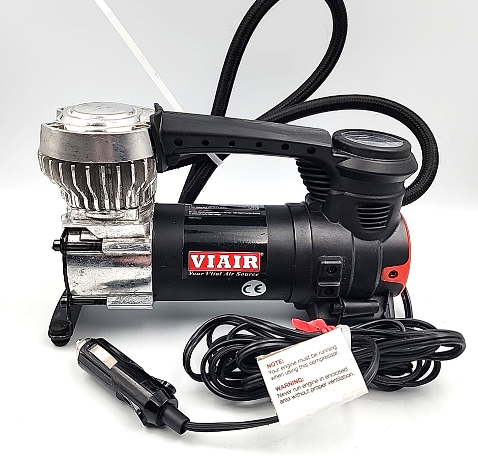VIAIR 85P Portable Tire Inflator 12V 60 PSI 00085 Portable Cigarette ...