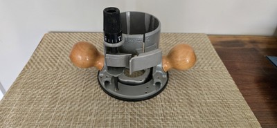 Bosch RA1161 Fixed Handheld Router Base with depth adjustment key and ...