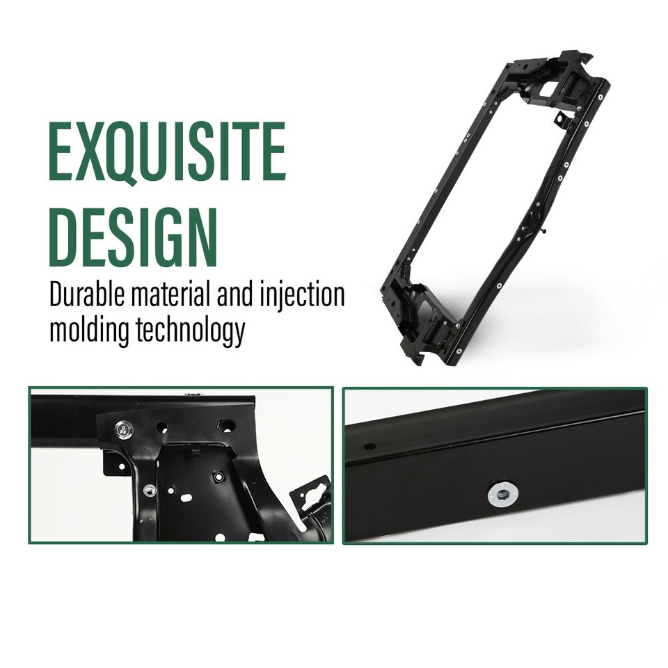 Fit For 2019-2023 Jeep Cherokee Front Radiator Support Core Assembly ...