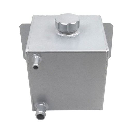 3000ml Universal Aluminum Coolant Overflow Reservoir Tank With Cap Kit ...