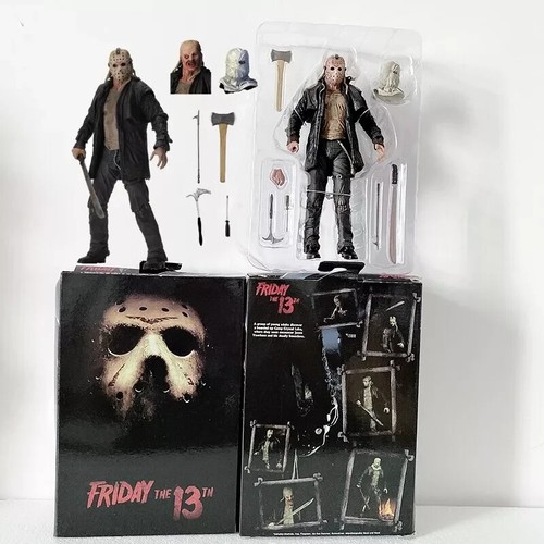 NECA 7" Action Figure 1:12 Friday the 13th Part III 3D Jason Voorhees ...