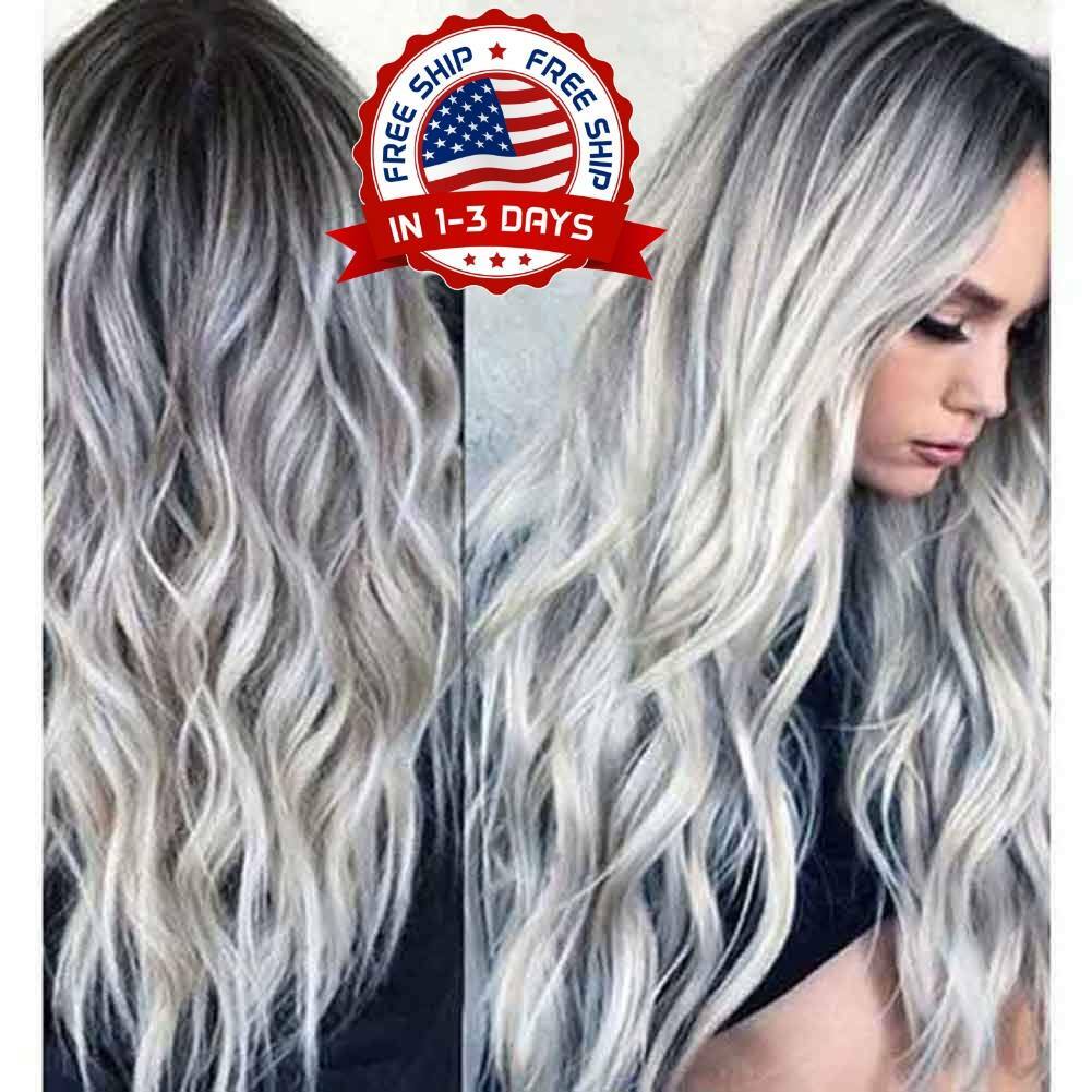 Cabello Plateado #1B60 Long Human Hair 8"x10" Mono Base With PU Toupee