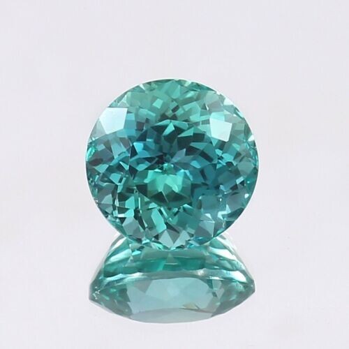 AAA Natural Flawless Ceylon Parti Sapphire Loose Round Gemstone Cut ...