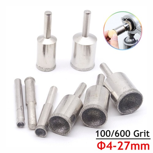 4-27mm Concave Head Diamond Burr Grinding Drill Bit Bead Sanding for ...