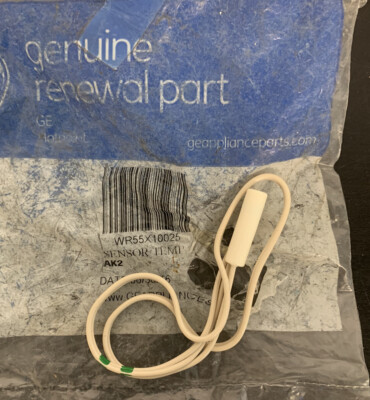WR55X10025 New OEM GE Temperature Sensor (D12) | eBay