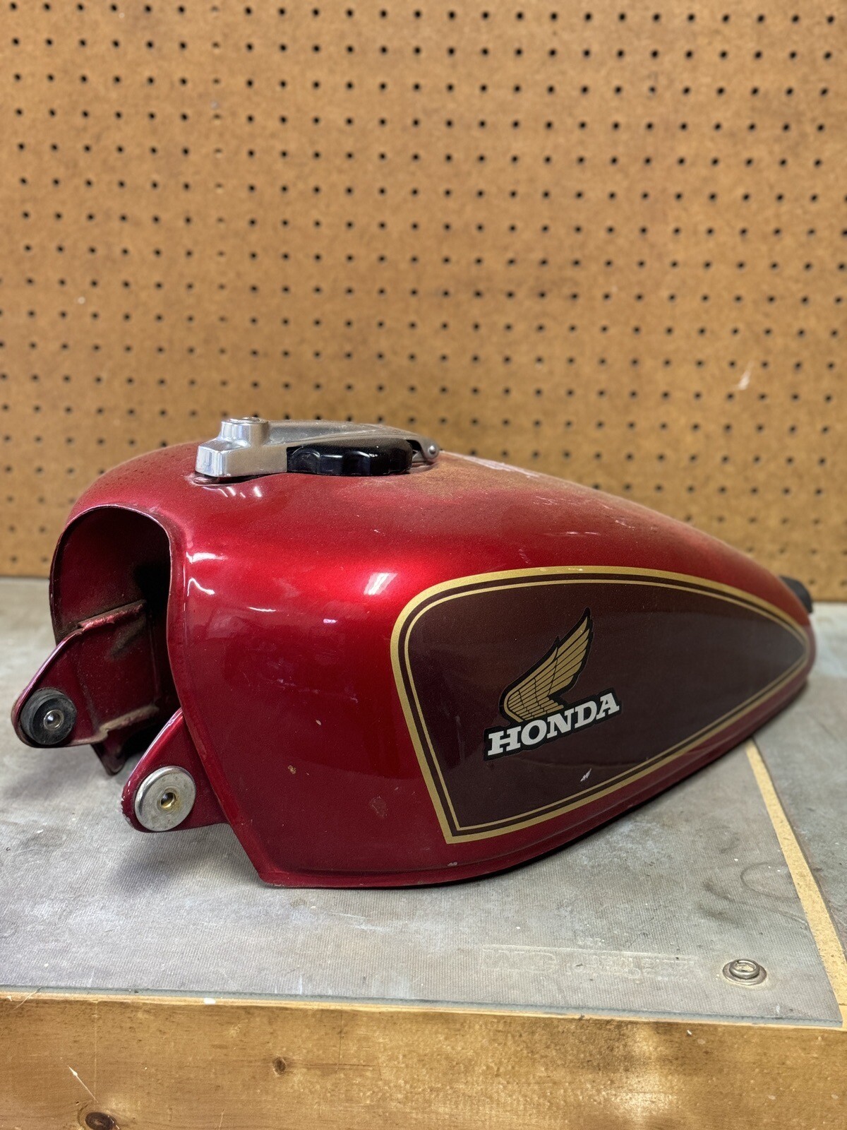 1980 80 Honda CX500 Red Gas Petrol Fuel Tank Reservoir | eBay