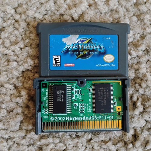 Metroid Fusion (Nintendo Gameboy Advance 2002) Tested/Works, Authentic ...
