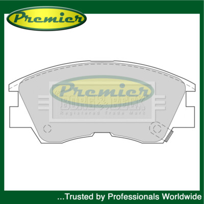 Premier Front Brake Pads Set Fits Mitsubishi L200 1986-1996 L300 1986 ...