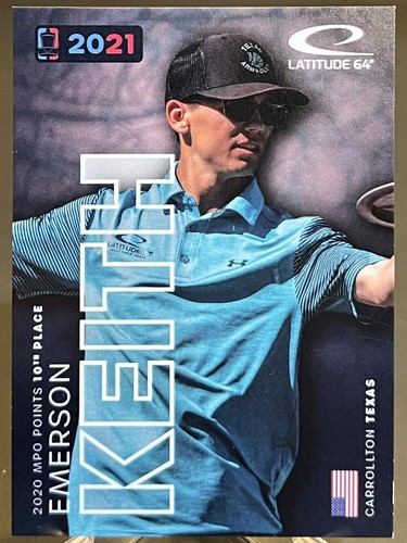 2021 Disc Golf Pro Tour (DGPT) #10 : Emerson Kieth : Team Latitude 64 ...