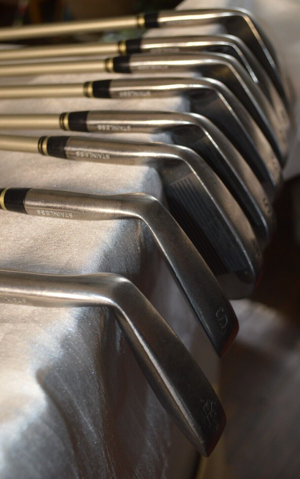 Mitsushiba Integrity Copper-Tungsten Stainless 8 Iron Set P, S, 4, 5, 6 ...