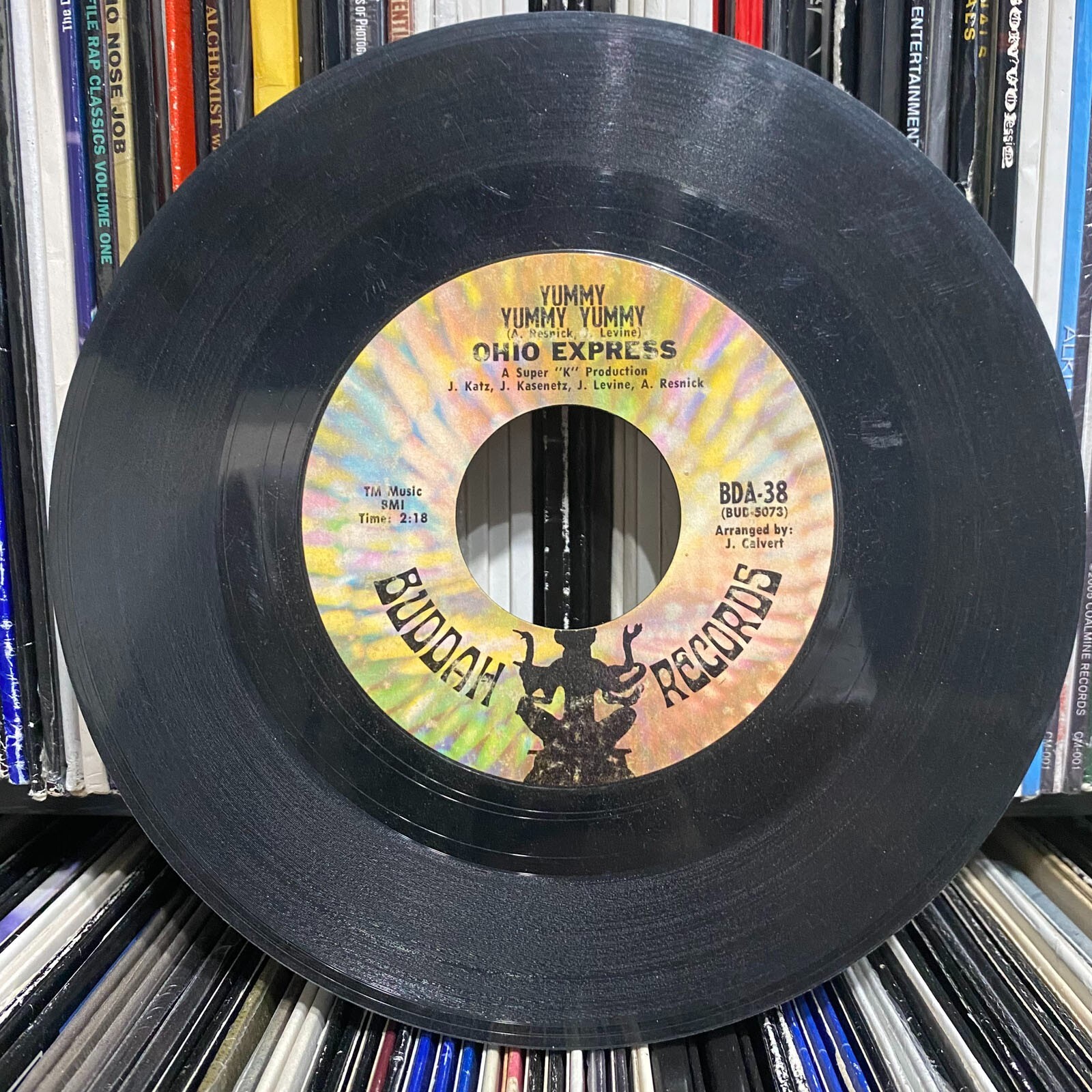 OHIO EXPRESS - YUMMY YUMMY YUMMY / ZIG ZAG (7") 1968!! RARE!! ARTHUR ...