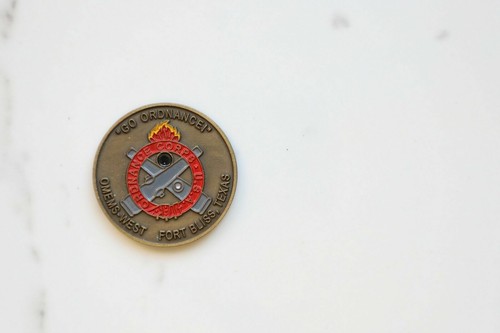 Vintage Patriot Training Detachment Challenge Coin - Ordnance Corps USA ...