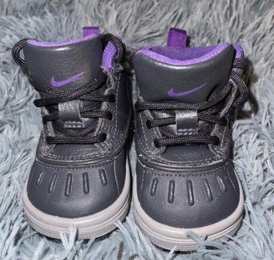 Nike Boots Toddler Size 2c Purple | eBay