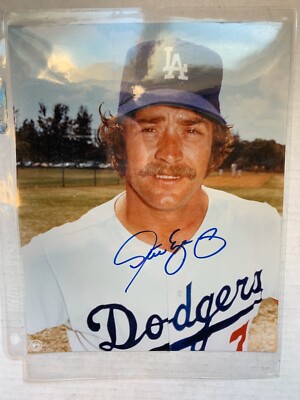 VINTAGE - STEVE YEAGER Autographed 8 x 10" Photo | eBay