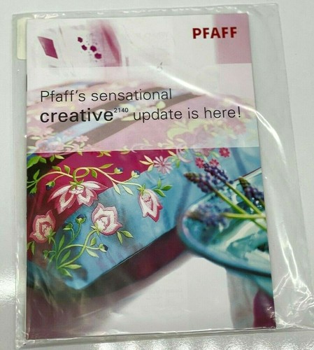 Pfaff Sensational Creative 2140 update Paper Work Cd Rom 412-7929-01 | eBay