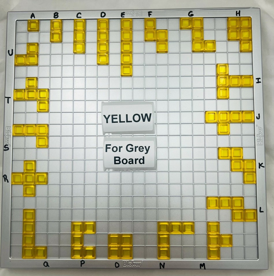 Blokus Game Replacement Parts Pieces Red Yellow Green Blue for Grey ...