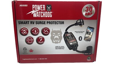 Power WatchDog RV Surge Protector Hughes PWD30 30 Amp Bluetooth Smart ...