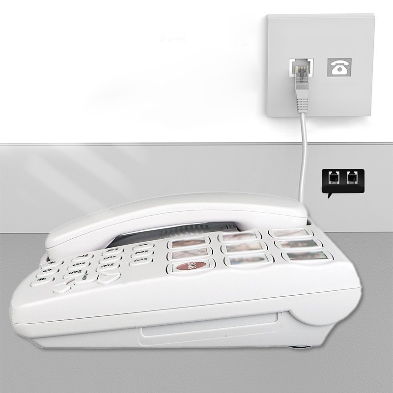 Landline Phone for Seniors with Large Buttons and For Visual Assistance ...