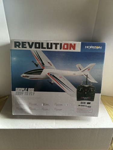 Horizon Hobby Revolution Ascent MTx RTF RC Twin Pusher X Glider Foam ...