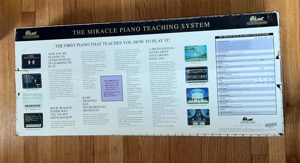 Miracle Piano Teaching System PC IBM Keyboard Cable & Cord | eBay