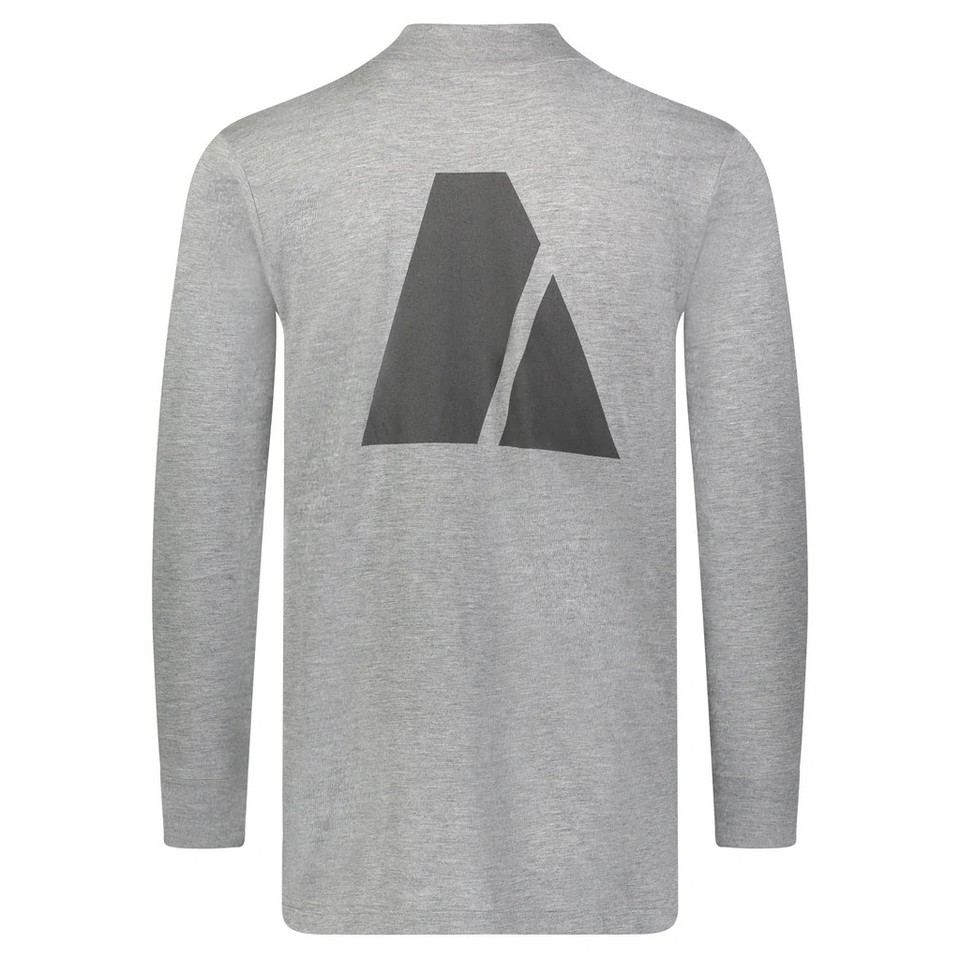 US ARMY GREY LONG SLEEVE PT SHIRT IPFU PHYSICAL TRAINING REFLECTIVE ...