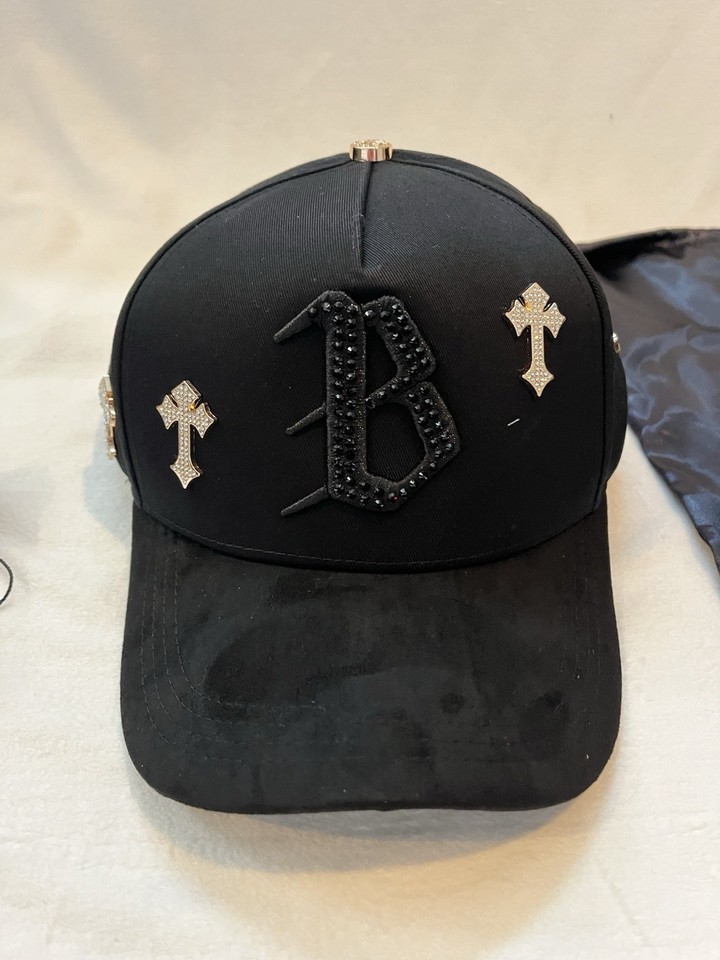 El Barbas Hats “B” Chrome With COA Tags And Bag | eBay