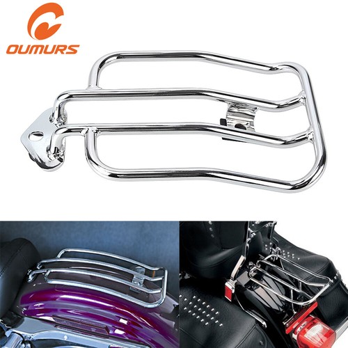 Motorcycle Rear Fender Solo Seat Luggage Rack For Harley Sportster XL ...