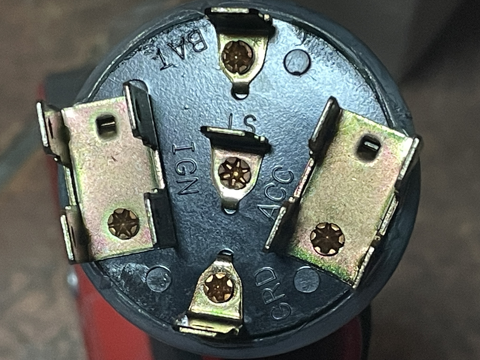 1x new Hyster Pollak Forklift Ignition Switch 4292483, Keyless, lever ...