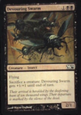 Devouring Swarm - Magic 2012 (M12): #91, Magic: The Gathering Nm R123 ...
