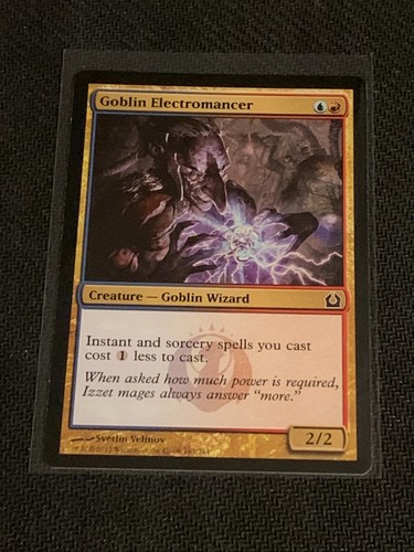 Magic the Gathering Return to Ravnica Goblin Electromancer | eBay